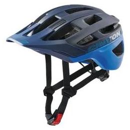 Fahrradhelm Cratoni "AllRace" Gr. 56, blau (blau matt), Helme, 56/61 Kopfumfang: 56cm - 61cm, matt
