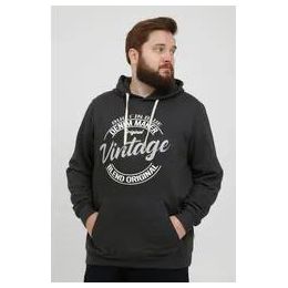 Hoodie Blend "BHTobias Big & Tall", Herren, Gr. 3XL, charcoal mix, Sweatware, 60% Baumwolle, 40% Polyester, bedruckt, regular fit normal, ohne Ausschnitt, eingesetzt Rippb&uuml;ndchen, Sweatshirts Hoodie, Modisches Sweatshirt Hoodie in gro&szlig;en Gr&ouml;&szlig;en