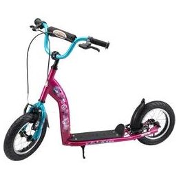 Scooter Bikestar, bunt (beere, t&uuml;rkis), RollerB:51cm L:116cm, B:51cm L:116cm