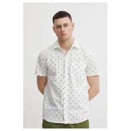 Kurzarmhemd Blend "BHShirt", Herren, Gr. XXL, US-Gr&ouml;&szlig;en, snow wei&szlig;, Web, 100% Baumwolle, gemustert, regular fit normal, ohne Ausschnitt, Hemden, Stilvolles Hemd mit kurzen &Auml;rmeln
