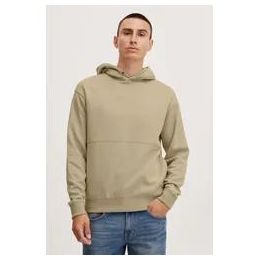 Kapuzenpullover Blend "BHSweatshirt", Herren, Gr. XL, beige (crockery), Sweatware, 50% Baumwolle, 50% Polyester, bedruckt, regular fit normal, ohne Ausschnitt, eingesetzt, Pullover Kapuzenpullover, L&auml;ssiger Hoodie mit Kapuze