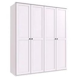 Dreht&uuml;renschrank wimex "Chalet", wei&szlig;, B:180cm H:210cm T:58cm, Holzwerkstoff, Schr&auml;nke, Dreht&uuml;renschrank, in Landhausoptik
