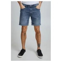 Jeansshorts Blend "BHDenimshorts", Damen, Gr. L, US-Gr&ouml;&szlig;en, blau (denim middle blau), Denim/Jeans, 98% Baumwolle, 2% Elasthan, unifarben, regular fit kurz, Jeans Jeansshorts, Stilvolle 5-Pocket-Jeansshorts