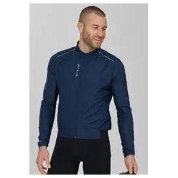 Softshelljacke ELITE LAB "Bike Elite X1", Herren, Gr. L, blau (dunkelblau), 100% Polyester, unifarben, Jacken Softshelljacke, mit reflektierenden Elementen