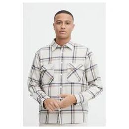 Langarmhemd Blend "BHShirt", Herren, Gr. XL, US-Gr&ouml;&szlig;en, pumice stone, Web, 100% Baumwolle, gemustert, oversize normal, ohne Ausschnitt, eng, Hemden, Stilvolles Hemd mit langen &Auml;rmeln