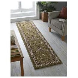 L&auml;ufer FLAIR RUGS "Sherborne", gr&uuml;n, B:60cm H:8mm L:300cm, Kunstfaser, Teppiche, L&auml;ufer