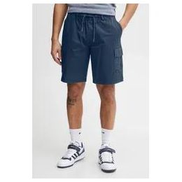 Cargoshorts Blend "BHShorts", Herren, Gr. L, US-Gr&ouml;&szlig;en, marineblaus, Web, 97% Baumwolle, 3% Elasthan, unifarben, regular fit ca. Mitte Knie, Hosen, Stilvolle Cargo Shorts mit Taschen