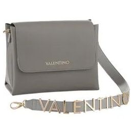 Shopper Valentino BAGS "ALEXIA", Damen, Gr. B/H/T: 27cm x 20cm x 12cm, bunt (grau), Lederimitat, unifarben, Taschen Shopper, Damen Handtasche, Schultertasche, Tragetasche mit &Uuml;berwurf