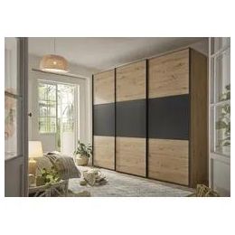Schwebet&uuml;renschrank STAUD "Includo, Made in Germany", artisan eiche, vulkan, B:249cm H:222cm T:68cm, Holzwerkstoff, Schr&auml;nke, Schwebet&uuml;renschrank