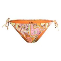 Bikini-Hose Roxy "Floraldelic", Damen, Gr. M, US-Gr&ouml;&szlig;en, orange (mock orange Roxy delic), Obermaterial: 87% Nylon, 13% Elasthan;, Badehosen Bikini-Hose