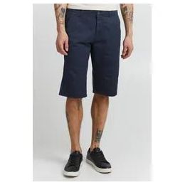 Caprihose Blend "BHBranko", Damen, Gr. M, US-Gr&ouml;&szlig;en, blau (marineblaus), Web, 97% Baumwolle, 3% Elasthan, unifarben, regular fit kniebedeckend, Hosen Caprihose, Stilvolle Bermuda Chino Shorts