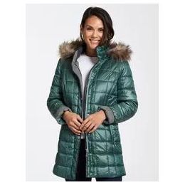 Steppjacke Casual Looks, Damen, Gr. 42, gr&uuml;n (jadegr&uuml;n), 60% Polyester, 40% Polyamid, unifarben, Jacken Steppjacke