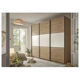 Schwebet&uuml;renschrank STAUD "Includo, Made in Germany", wei&szlig; (artisan eiche, wei&szlig;), B:249cm H:222cm T:68cm, Holzwerkstoff, Schr&auml;nke, Schwebet&uuml;renschrank