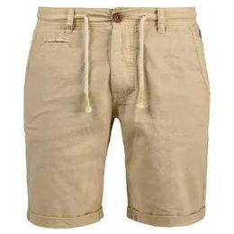 Shorts Blend "BHLias", Herren, Gr. XL, US-Gr&ouml;&szlig;en, beige (chalk stone), 55% Leinen, 45% Baumwolle, unifarben, regular fit kurz, Hosen Shorts, Chino Shorts aus Leinenmix