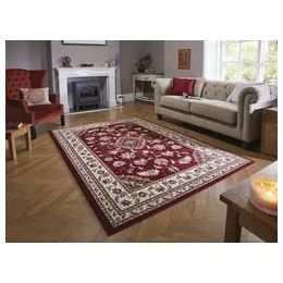 Teppich FLAIR RUGS "Sherborne", rot, B:150cm H:8mm L:80cm, Polypropylen, Teppiche, Teppich, Orientteppich