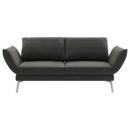 Sch&ouml;ner Wohnen 2,5-Sitzer "Spin, Multifunktionssofa, bequem und hochwertig verarbeitet", schwarz, B:248cm H:85cm T:225cm, 100% Polyester, SCH&Ouml;NER WOHNEN-KOLLEKTION, Sofas, Drehsitz-Funktion, USB-Anschluss, Armlehnfunktion, R&uuml;ckenverstellung
