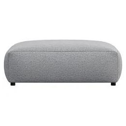 Pouf FLEXLUX "Lucera", grau (sophisto grau), B:104cm H:41cm T:82cm, Kunststoff, Poufs, Pouf, modern & anschmiegsam, Kaltschaum, Stahl-Wellenunterfederung