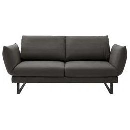 Sch&ouml;ner Wohnen 2-Sitzer "Spin, Multifunktionssofa, bequem und hochwertig verarbeitet", schwarz, B:228cm H:85cm T:215cm, 100% Polyester, SCH&Ouml;NER WOHNEN-KOLLEKTION, Sofas, Drehsitz-Funktion, USB-Anschluss, Armlehnfunktion, R&uuml;ckenverstellung