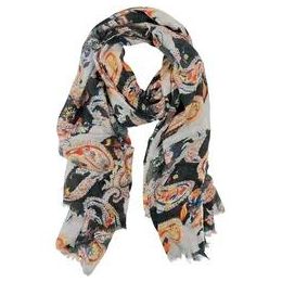 Modeschal "Kaschmir Paisley", Damen, schwarz, Viskose, Collezione Alessandro, Paisley, Basic, Modet&uuml;cher, aus softem Kaschmir-Mix