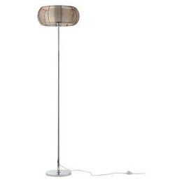 Brilliant Stehlampe "Relax", braun (bronze, chrom), 2, &Oslash; 42,5cm H: 162cm, 1 Stk., Leuchten, Stehlampe 2flg bronze/chrom, Stehlampe Standleuchte