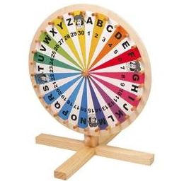Spiel SMALL FOOT "Gl&uuml;cksrad", bunt, Spiele, KinderB:35cm H:40cm T:35cm, Holz, B:35cm H:40cm T:35cm