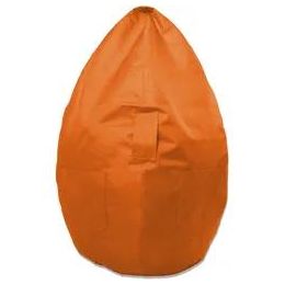 Sitzsack Kinzler "Kimi small", orange (terra), B:65cm H:110cm, Polyester, Sitzs&auml;cke, Sitzsack, Uni Farben, mit Taschen & Tragegriff, Outdoor geeignet, Kinderzimmer