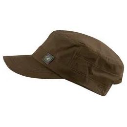 Army Cap Chillouts "El Paso Hat", Herren, braun, Baumwolle, unifarben, Caps, verstellbar, funktionaler Look