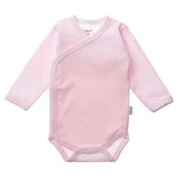 Wickelbody Liliput "Geliebtes Wunder", Jungen, Gr. 44, EURO-Gr&ouml;&szlig;en, rosa (wei&szlig;, rosa), 100% Baumwolle, bedruckt, V-Ausschnitt, Bodys, mit niedlichem Print im 2er-Pack