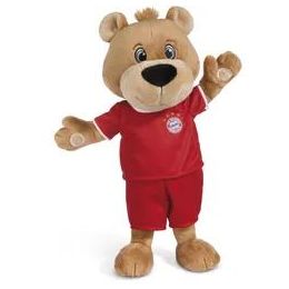 Kuscheltier Nici "FC BAYERN M&Uuml;NCHEN B&auml;r Berni mit Trikot, 80 cm", braun, Pl&uuml;schfiguren, KinderH:80cm, Kuscheltier, enth&auml;lt recyceltes Material, H:80cm