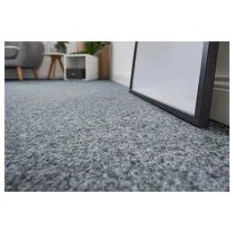 Teppichboden ANDIAMO "Invita, Nadelvlies, Gesamth&ouml;he 5 mm, Luxusklasse LC1", grau (stahl), B:400cm L:500cm, Kunstfaser, Teppiche, melierte Optik, Breite 200 cm oder 400 cm, robust & strapazierf&auml;hig