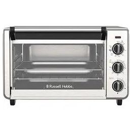 Russell Hobbs Minibackofen "Express AIRFRY 26680-56", grau (edelstahl), B:36,5cm H:27,8cm T:45,1cm, Miniback&ouml;fen, 5 Funktionen, 20l, Pizza &Oslash; 30cm, Frittierkorb, Backblech & Grillrost, Minibackofen