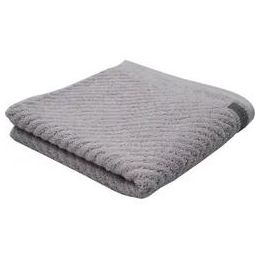 Duschtuch Ross "Smart", grau (stein), B:70cm L:140cm, Frottier, Obermaterial: 100% Baumwolle, Handt&uuml;cher, Uni-Rippe mit Velourslabel