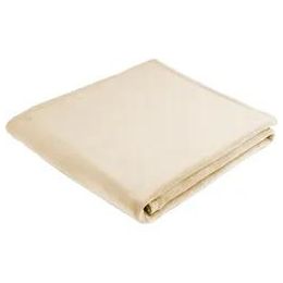 Wohndecke Biederlack "Uno Soft", beige (natur), B:220cm L:240cm, Baumwolle, Polyacryl, Polyester, Wohndecken, Wohndecke, Kuscheldecke