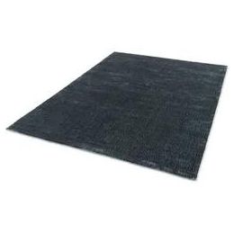Sch&ouml;ner Wohnen Teppich "Aura" Gr. 6, grau (anthrazit), B:200cm H:15mm L:300cm, Kunstfaser, Viskose, SCH&Ouml;NER WOHNEN-KOLLEKTION, Teppiche, Teppich, seidige Viskose, Wohnzimmer
