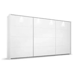 Schwebet&uuml;renschrank Rauch "Kleiderschrank Schrank Garderobe OTELI inkl. 3 Innenschubladen", wei&szlig;, B:368cm H:233cm T:68cm, Holzwerkstoff, Schr&auml;nke, Schwebet&uuml;renschrank, inkl. Passepartout optional mit Beleuchtung
