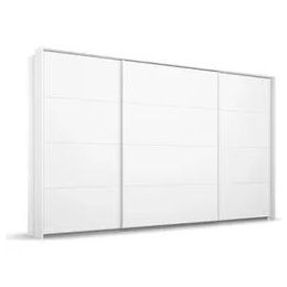 Schwebet&uuml;renschrank Rauch "Kleiderschrank Schrank Garderobe OTELI inkl. 3 Innenschubladen", wei&szlig;, B:323cm H:214cm T:68cm, Holzwerkstoff, Schr&auml;nke, Schwebet&uuml;renschrank, inkl. Passepartout optional mit Beleuchtung