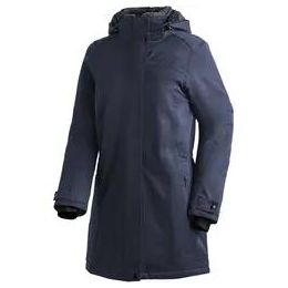 Winterjacke Maier Sports "Lisa 2.1", Damen, Gr. 40, blau (dunkelblau), 100% Polyester, Jacken Winterjacke, Damen Mantel, atmungsaktiver Wintermantel, wasserdicht, Regular Fit