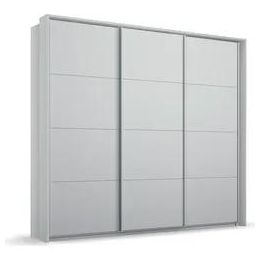 Schwebet&uuml;renschrank Rauch "Kleiderschrank Schrank Garderobe OTELI inkl. 3 Innenschubladen", grau (seidengrau), B:211cm H:233cm T:68cm, Holzwerkstoff, Schr&auml;nke, Schwebet&uuml;renschrank, inkl. Passepartout optional mit Beleuchtung