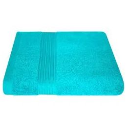 Handtuch Dyckhoff "Siena", blau (aqua), B:50cm L:100cm, Frottier, Obermaterial: 100% Baumwolle, Handt&uuml;cher, mit Bord&uuml;re