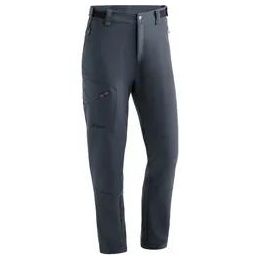 Funktionshose Maier Sports "Foidit M", Herren, Gr. 102, Langgr&ouml;&szlig;en, grau, 91% Polyester, 9% Elasthan, Hosen Funktionshose, Herren Outdoorhose, warme Winter Wanderhose, Regular Fit
