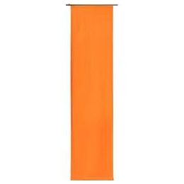 Schiebegardine WIRTH "Umea" Gr. 1, orange, B:60cm H:145cm, Jacquard, Polyester, Gardinen