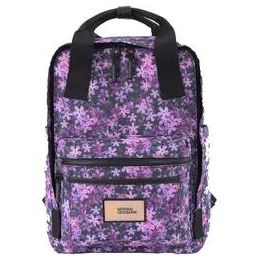 Cityrucksack National Geographic "LEGEND", Damen, Gr. B/H/T: 20cm, bunt, Kunstfaser, Rucks&auml;cke Cityrucksack, mit gepolstertem Laptopfach