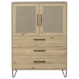 M&auml;usbacher Kommode M&Auml;USBACHER, braun (asteiche), B:101cm H:128cm T:45cm, Sideboards, Kommode