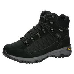 Br&uuml;tting Outdoorschuh BR&Uuml;TTING "Outdoorstiefel Mount Kandu High", Herren, Gr. 45, schwarz, Leder, Schuhe Outdoorschuh