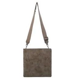 Umh&auml;ngetasche Fritzi aus Preussen "Ronja Cross", Damen, Gr. B/H/T: 3cm x 15cm x 29cm, braun, Polyurethan (PU), unifarben, Taschen Umh&auml;ngetasche, mit verschiedenen Tragefunktionen