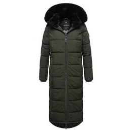 Winterjacke Navahoo "Knuddelfee", Damen, Gr. M (38), gr&uuml;n (olive), Obermaterial: 100% Polyester; Innenseite: 100% Polyester; Futter: 100% Polyester, Jacken Winterjacke, mit hoch schlie&szlig;endem Kragen