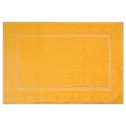 Badematte Dyckhoff "Kristall" Gr. 20, gelb, H:2mm, Baumwolle, Badematten, Badematte, 2er Set Hotelmatte