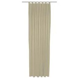 Vorhang ADAM "Uni Collection light", beige, B:142cm H:395cm, Baumwolle (Bio-Baumwolle), Gardinen, aus 100% Bio-Baumwolle