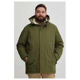 Kurzjacke Blend "BHSergius Big & Tall", Herren, Gr. 4XL, gr&uuml;n (winter moss), 100% Polyester, unifarben, regular fit normal, eingesetzt, Jacken Kurzjacke, Klassische &Uuml;bergangsjacke in gro&szlig;en Gr&ouml;&szlig;en