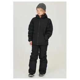 Outdoorjacke WHISTLER "Carseno Jr.", Kinder, Gr. 164, schwarz, 100% Polyester, unifarben, normal, ohne Ausschnitt, Jacken Outdoorjacke, mit wasserabweisender Eigenschaft